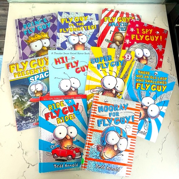 Fly Guy | Toys | Fly Guy Book Bundle By Tedd Arnold Preowned Summer ...